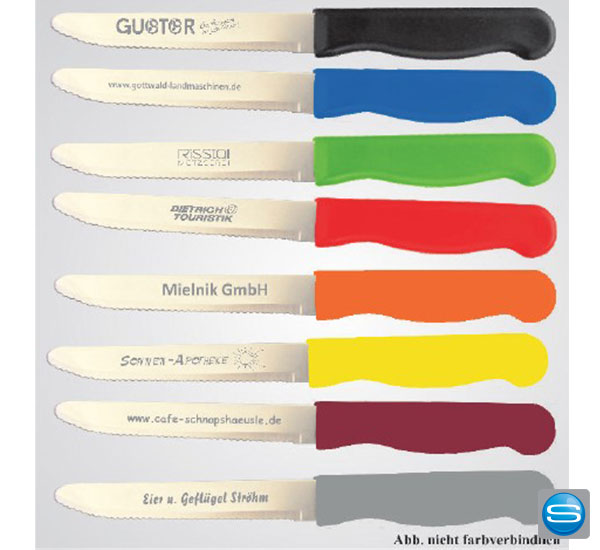 RICHARTZ Bread and Butter Messer Set mit Logo