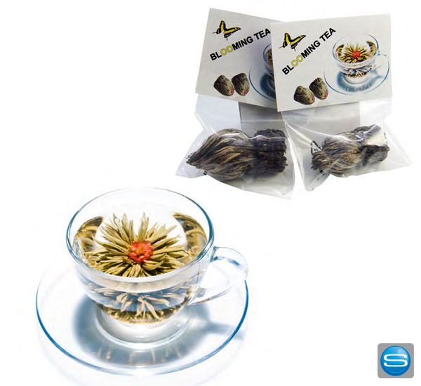Teeblume mit individuellem Druck