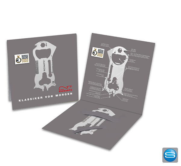 RICHARTZ Key Tool WORK mit Ihrem Logo gravieren