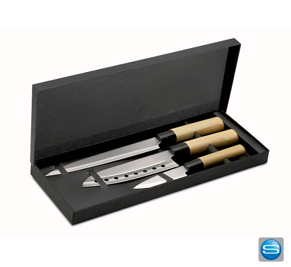 RICHARTZ Bread and Butter Messer Set mit Logo