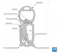 RICHARTZ Keytool Shop mit 14 Funktionen mit eigenem Logo